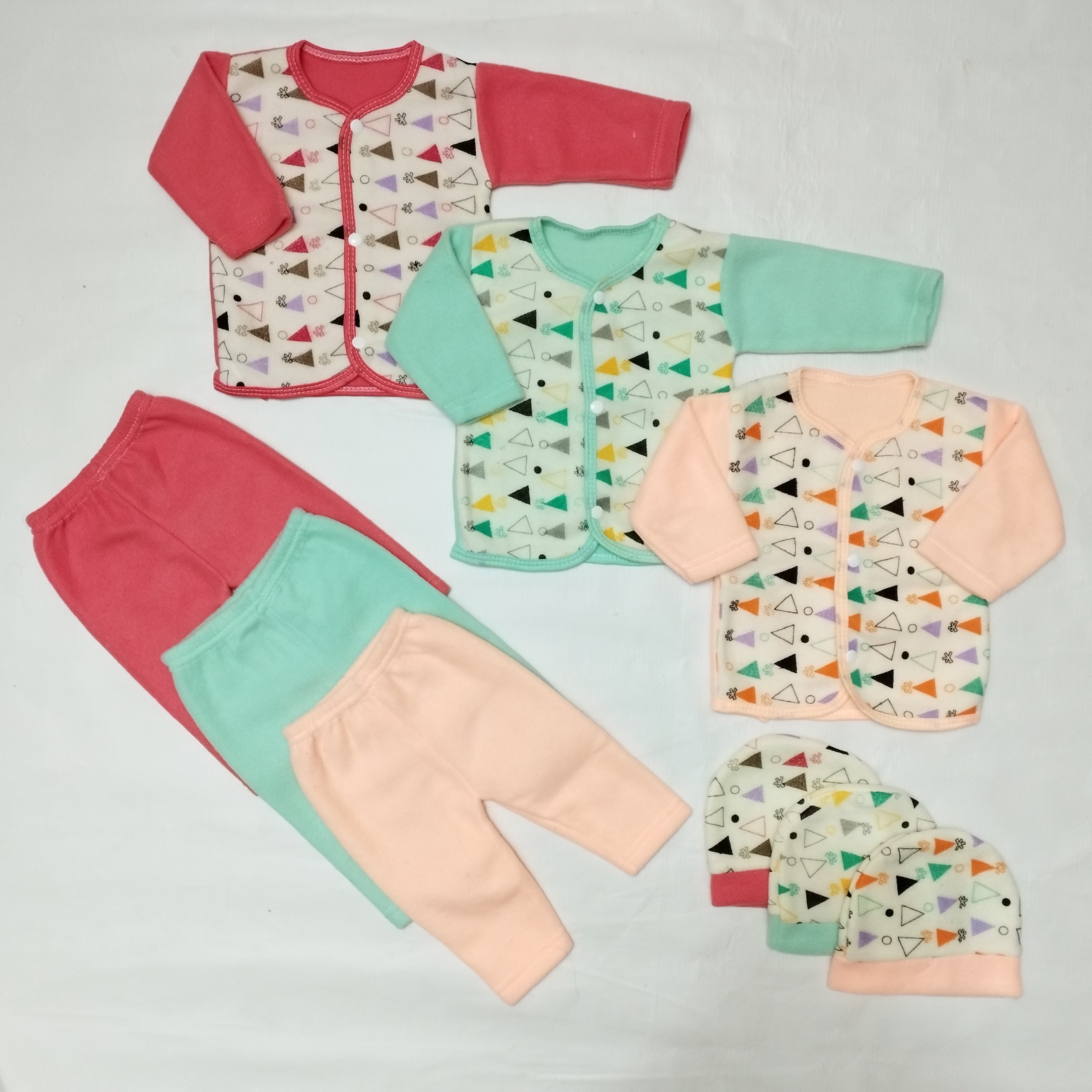 SB - Night Suits Pack of 3 - Triangle– Superior Babies